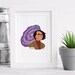Carl Sagan Cartoon Art Print: Educational Astronomy Decor (digital ...