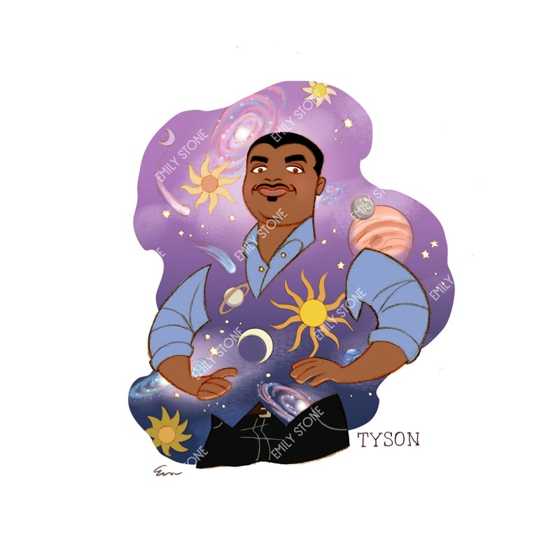 Neil Degrasse Tyson - Etsy