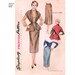 Simplicity 8507 Misses' Vintage Skirt and Stole Retro 1950's - Etsy
