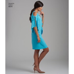 Simplicity 8544 | Misses' and Miss Petite Dress in 4-styles - Etsy