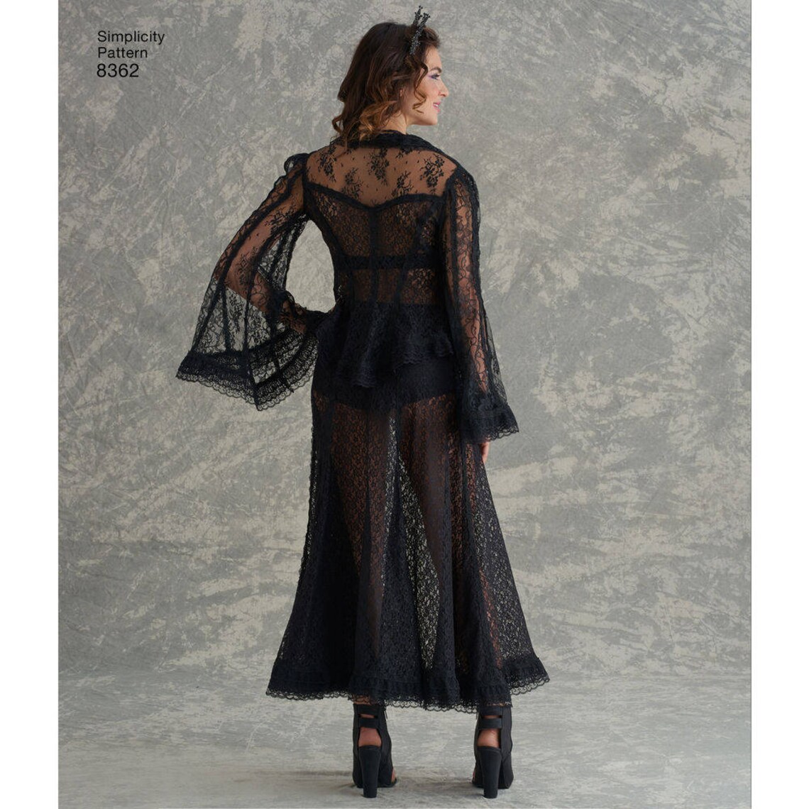 Simplicity 8362 Misses' Bohemian Lace Blouse and Skirt In | Etsy