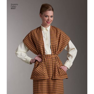 Simplicity 8507 Misses' Vintage Skirt and Stole Retro 1950's - Etsy