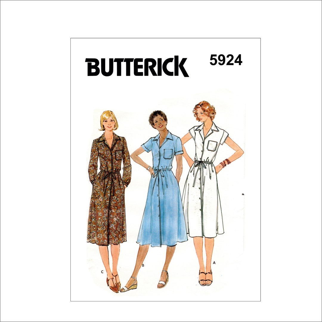 Butterick 5924 Misses' Dresses - Etsy