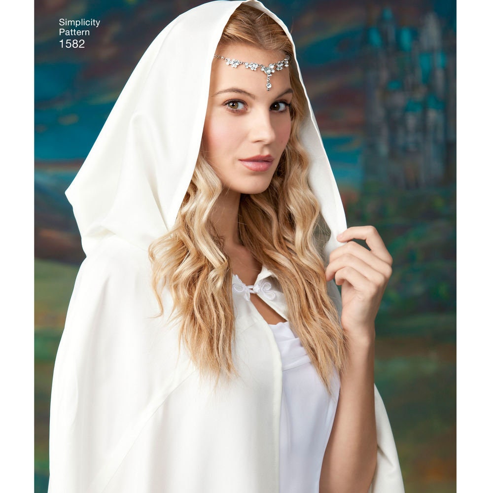 Simplicity S1582 Misses, Men and Teen Capes, Wizards Cloke, Hobbit - Etsy