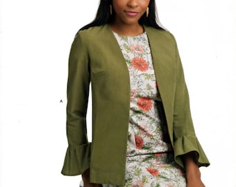 Kwik Sew K4169 Misses' Surplice A-line Dresses and Sash - Etsy