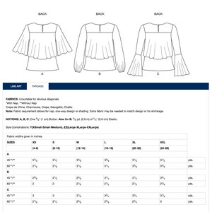 Butterick B6714 Misses' Loose Fitting Top - Etsy