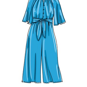 Mccall's M8288 Misses' and Women's Romper, Jumpsuits and Sash - Etsy