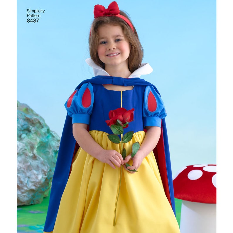 Simplicity 8487 Child's and Girl's Original - Etsy