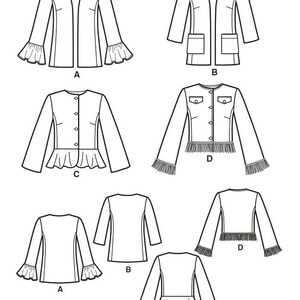 Simplicity 8604 Misses' and Petites' Jacket - Etsy