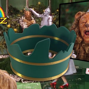 Cowardly Lion Flower Pot Crown From Wizard of Oz - Etsy