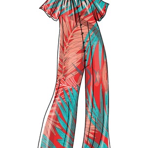 Mccall's M8288 Misses' and Women's Romper, Jumpsuits and Sash - Etsy