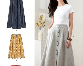 Simplicity 8220 Misses' Easy-to-sew Skirt in Three Lengths | Etsy