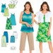 Simplicity 3799 Misses' Dress or Tunic, Cropped Pants, City Shorts ...