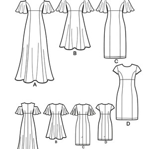 Simplicity S8292 Misses'/miss Petite Dresses - Etsy