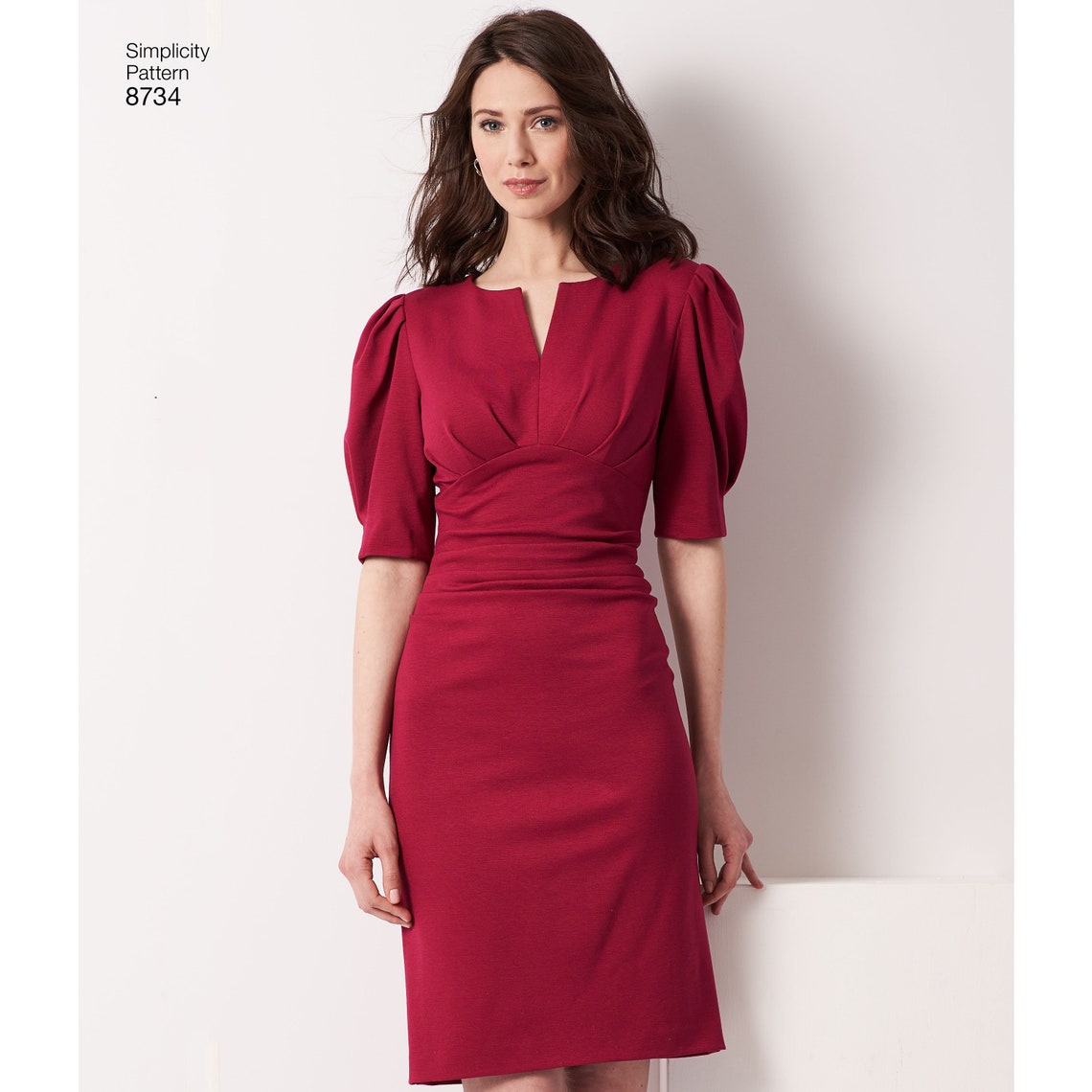 Simplicity 8734 Misses'/women's Amazing Fit Dress - Etsy