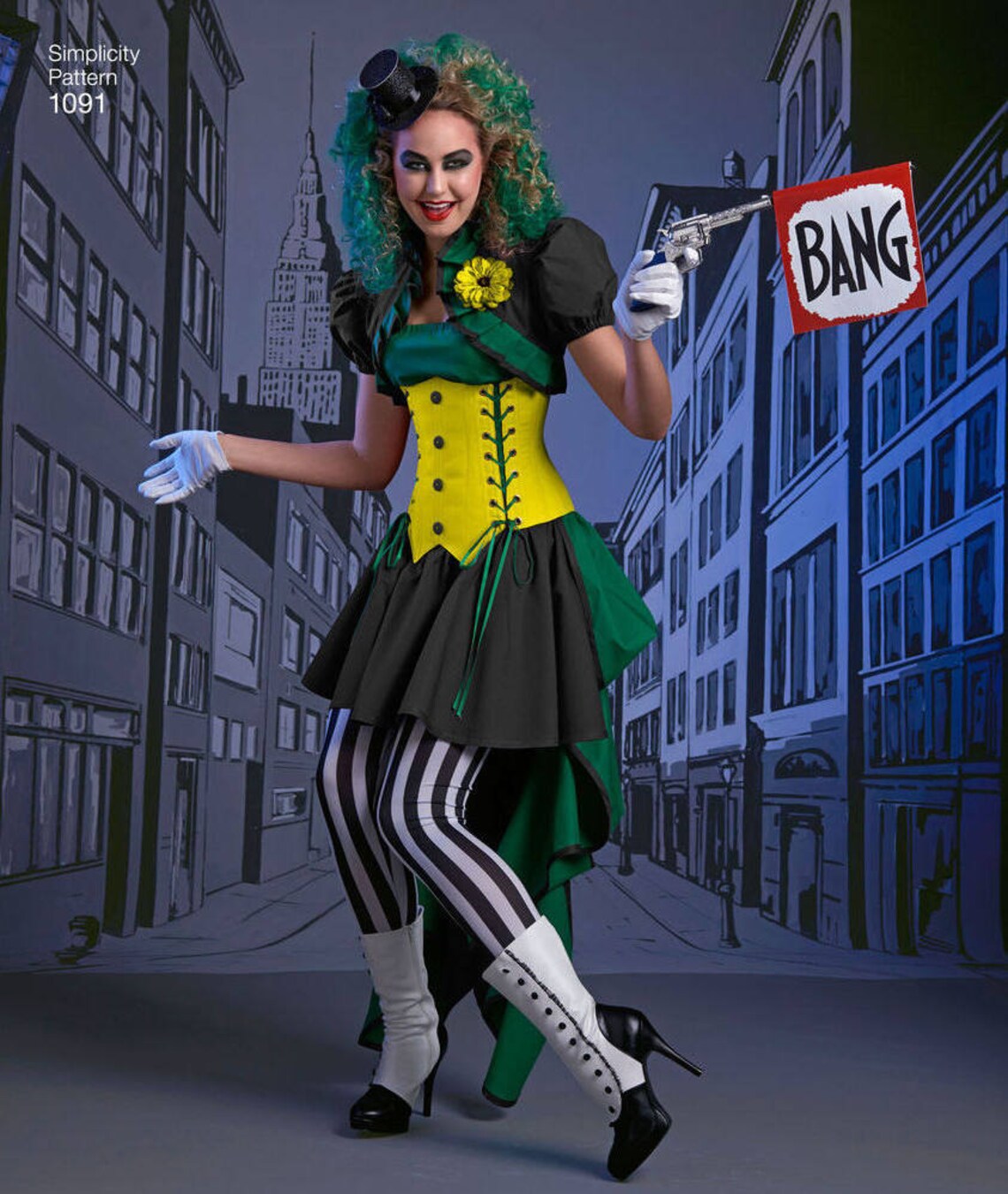 Simplicity 1091 Misses' Super Villainess Costumes - Etsy