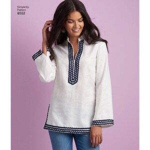 Simplicity 8552 Misses' and Miss Petite Dress and Tunic - Etsy