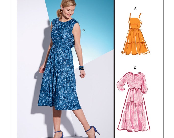 Mccall's M6209 Misses' Ponchos and Belt - Etsy