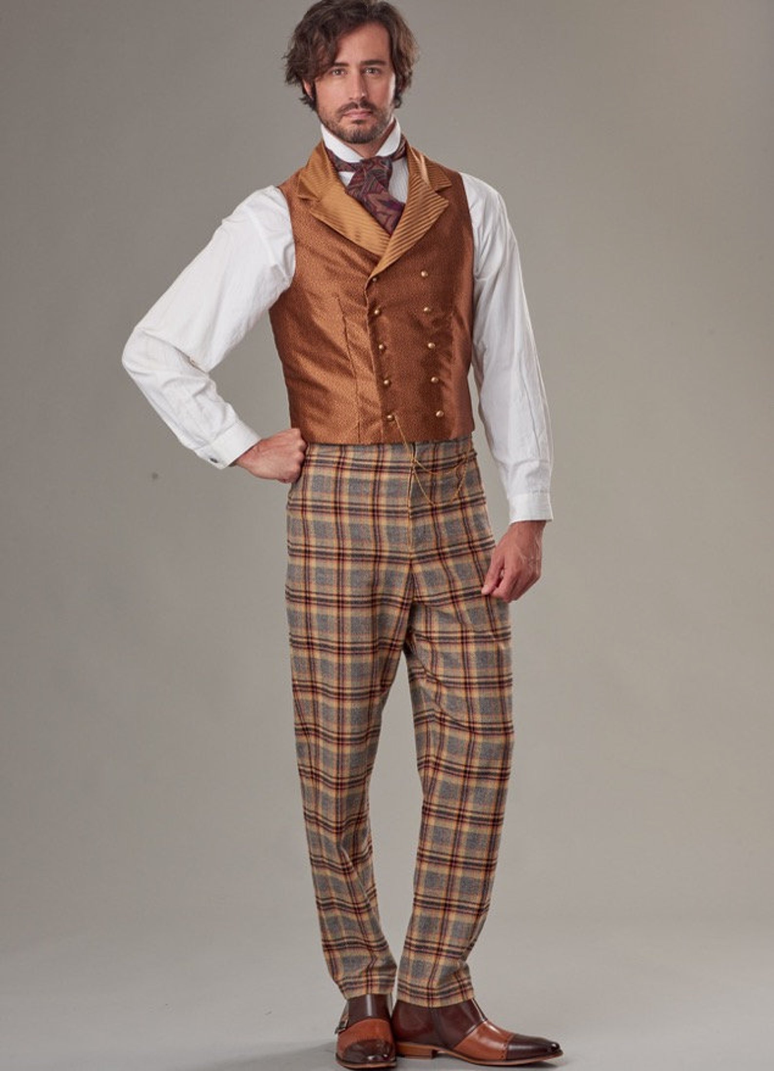 Mccall's M8185 Men's Costume Circa 1881-1889 | Etsy