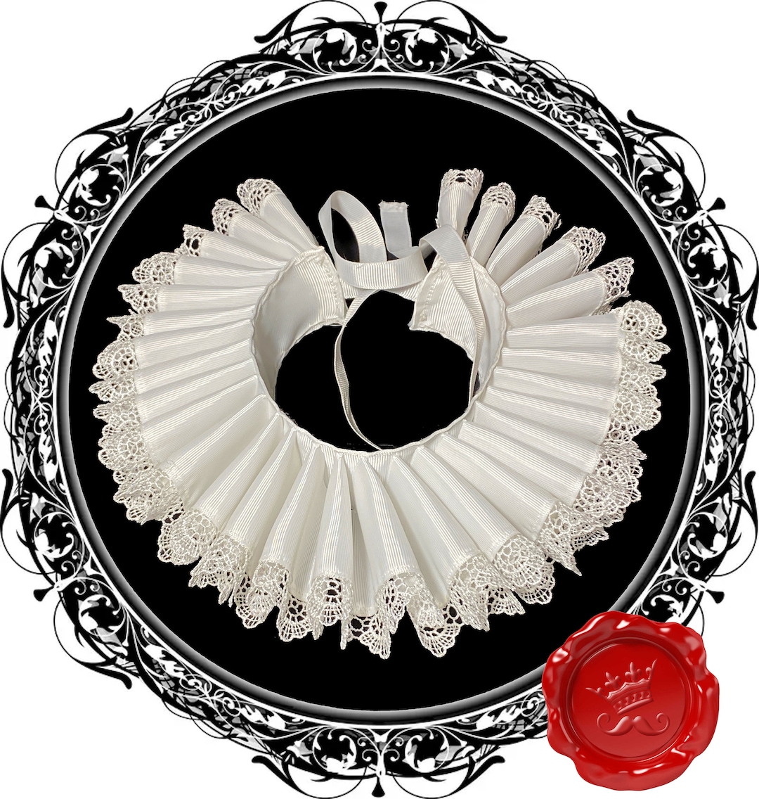 Elizabethan & Renaissance Ruff Collar and Wrist Ruffs – Cosplay ...