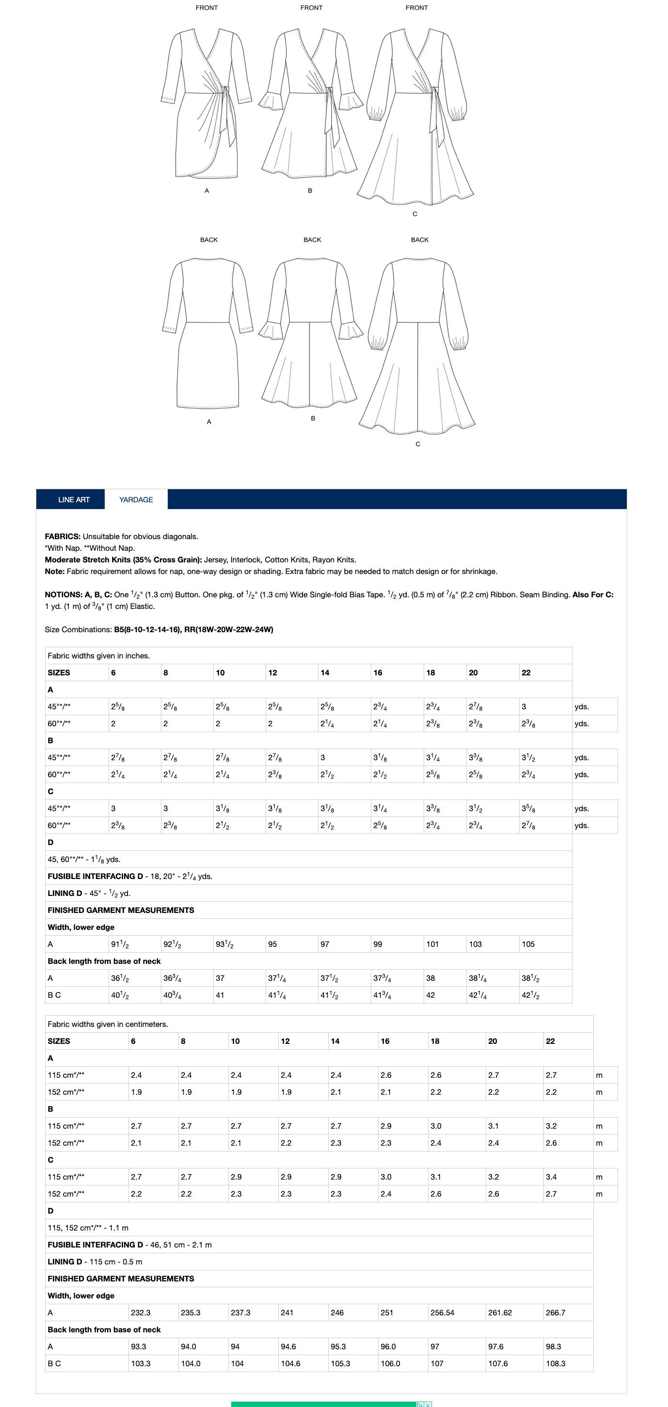 Butterick B6703 Misses'/women's Dress | Etsy