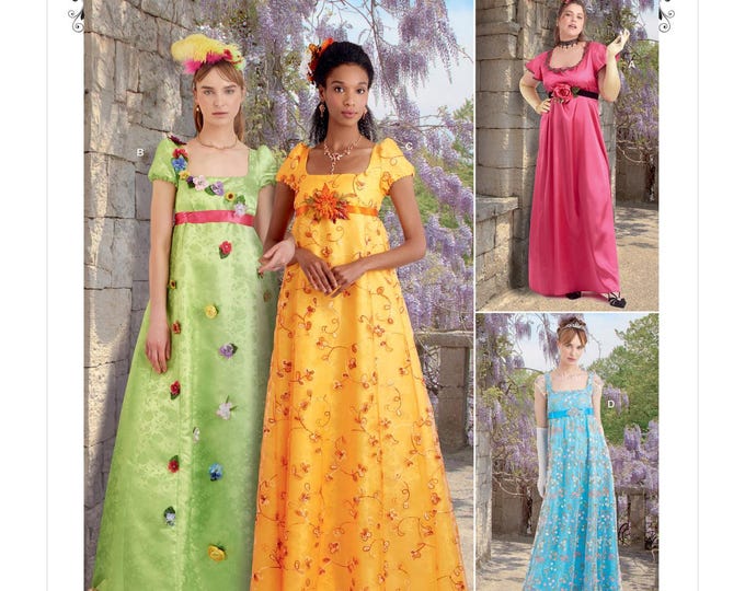 Simplicity S9434 Misses' & Women's Regency Era Style Dresses - Etsy