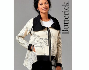 Butterick B6669 Misses'/miss Petite Jacket, Sash, Top, Dress, Skirt and ...