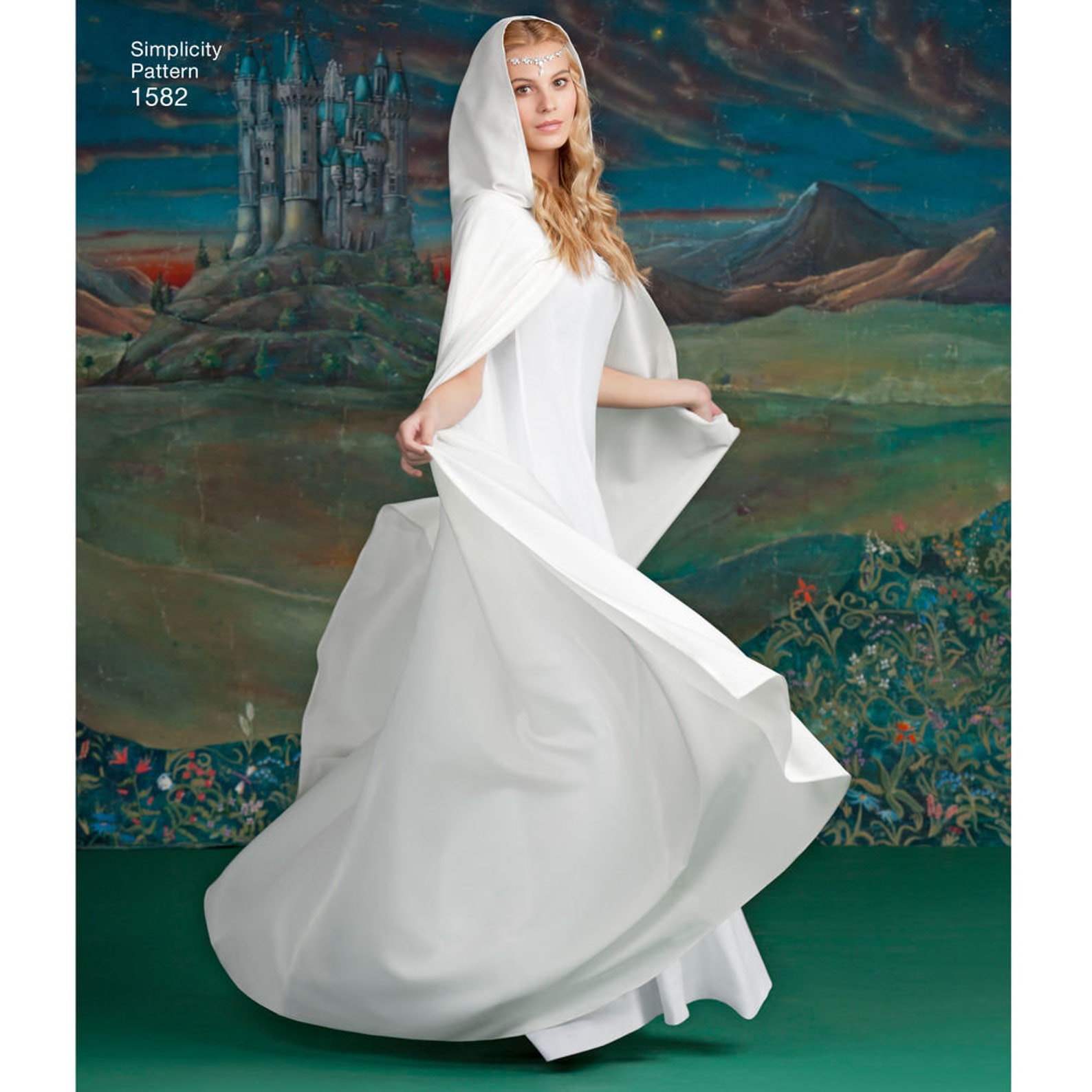 Simplicity S1582 Misses Men and Teen Capes Wizards Cloke | Etsy