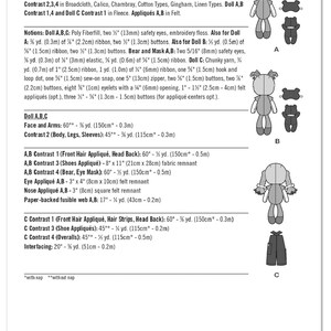 Simplicity S3053 Stuffed Dolls With Clothes by Elaine Heigl Designs - Etsy