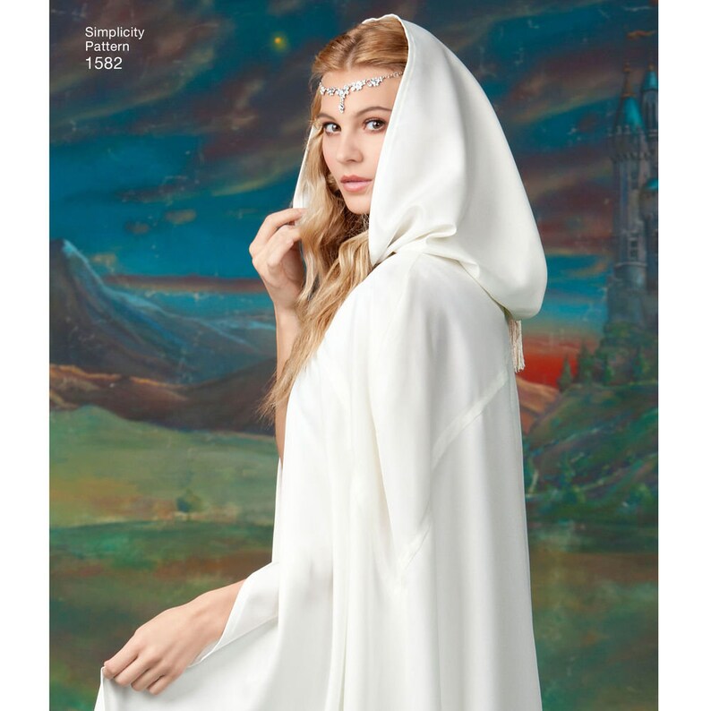 Simplicity S1582 Misses, Men and Teen Capes, Wizards Cloke, Hobbit - Etsy