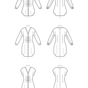 Mccall's M8237 Misses' Tunic and Dresses - Etsy