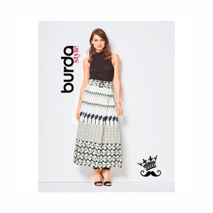 Burda Style B6430 Misses' Pleated Skirts Size: 10-20 | Etsy