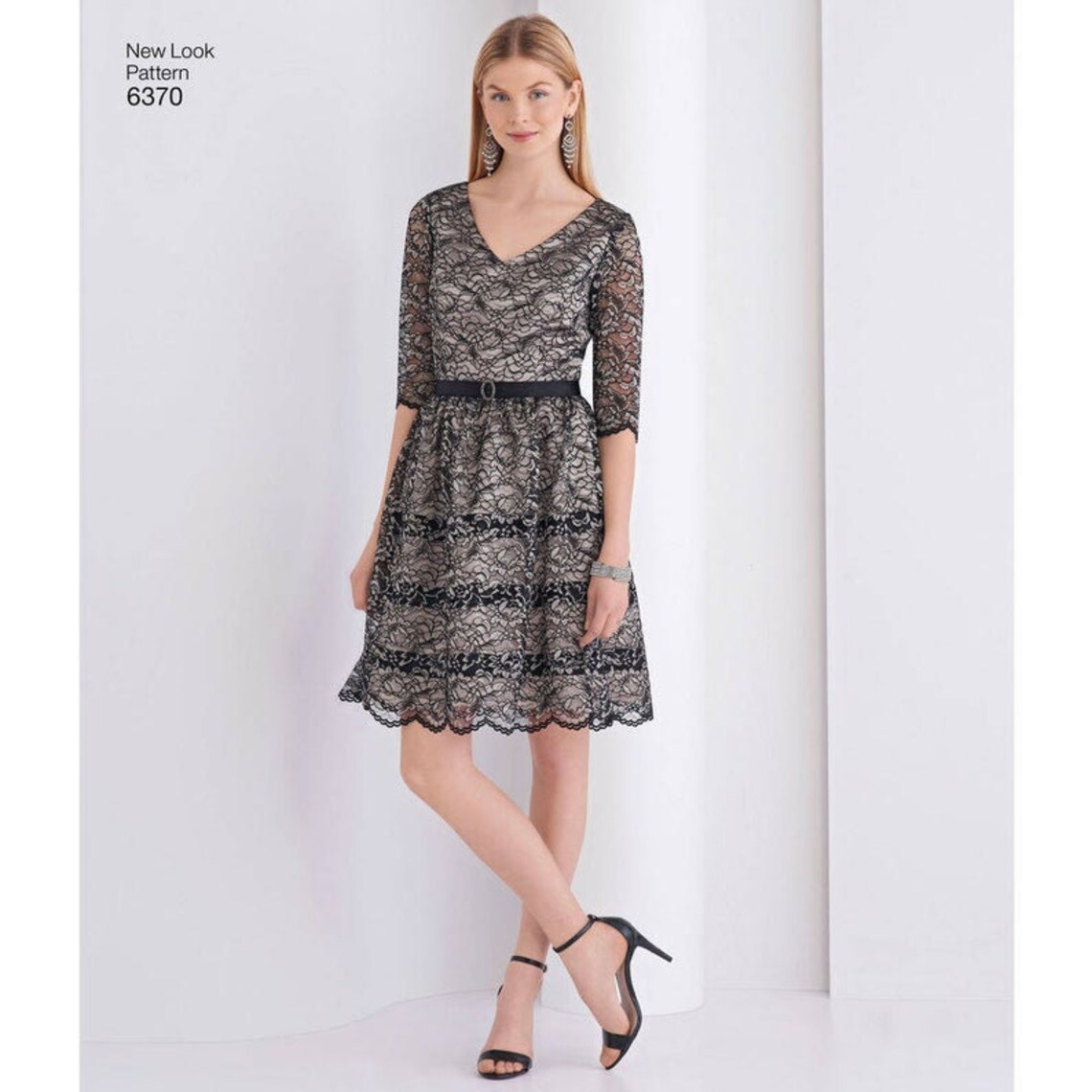 New Look 6370 Misses' Dress With Bodice Variations - Etsy