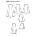 Simplicity 8220 Misses' Easy-to-sew Skirt in Three Lengths - Etsy