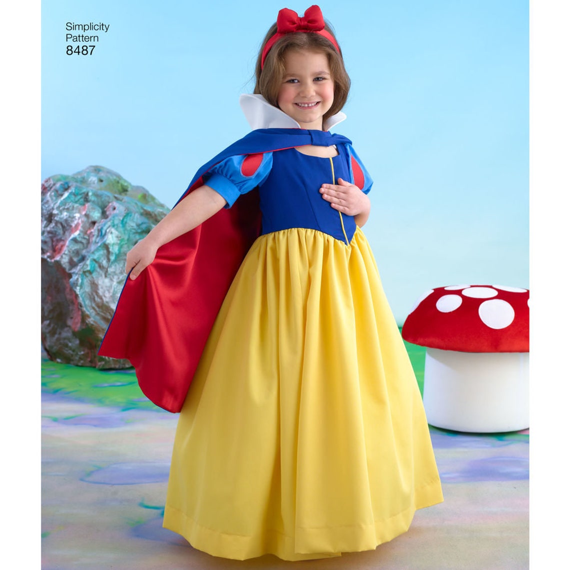 Simplicity 8487 Child's and Girl's Original - Etsy