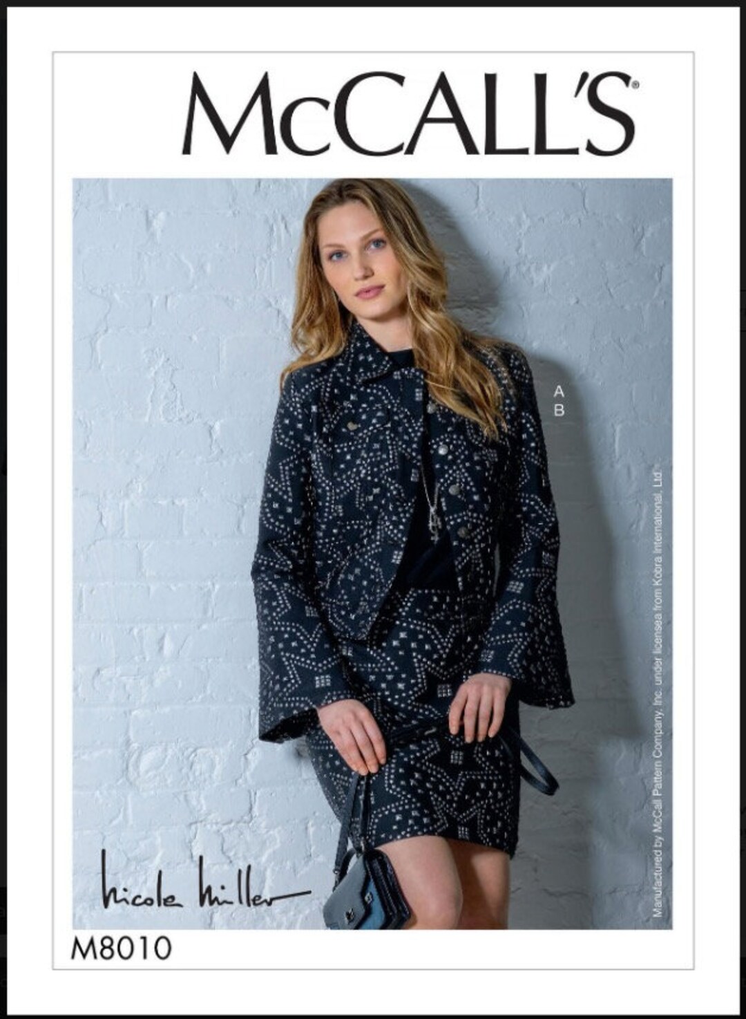 Mccall's M8010 Misses' Jacket and Skirt - Etsy