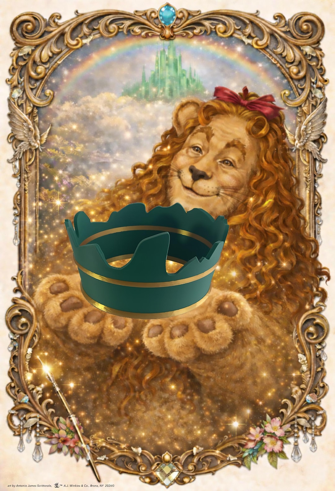 Cowardly Lion Flower Pot Crown From Wizard of Oz - Etsy