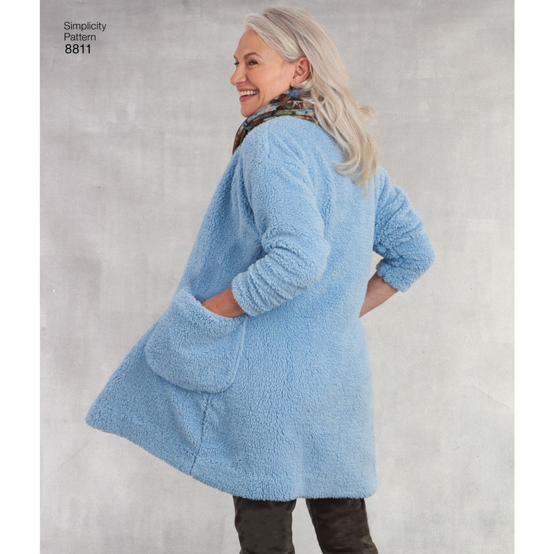 Simplicity S8811 Misses' Knit Sweater Scarf & Headband - Etsy