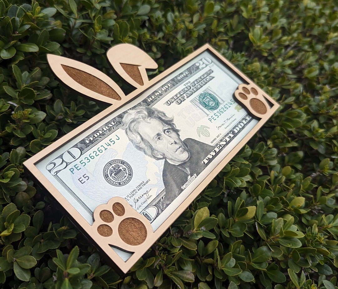 Bunny Money Holder *CUT FILE* - Etsy