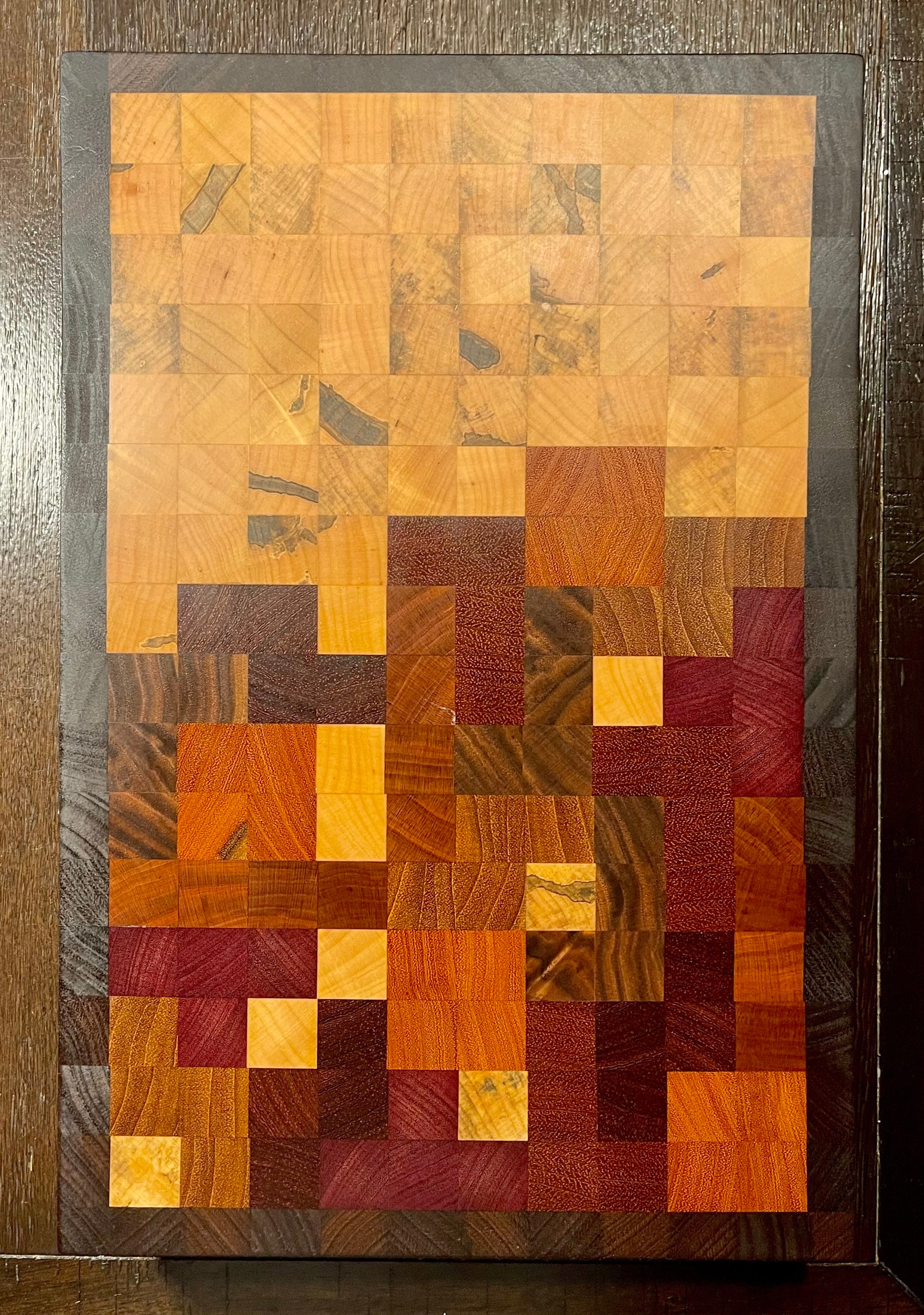 Tetris End Grain Cutting Board - Etsy