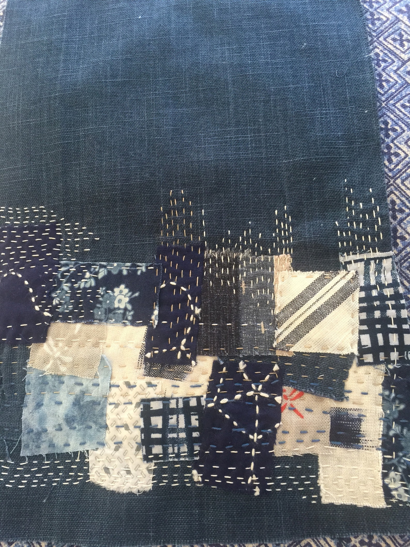 Scraps of Authentic Japanese Fabric for Boro Inspired | Etsy