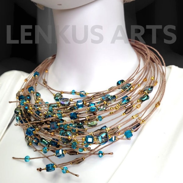 Memory Wire Necklace - Etsy