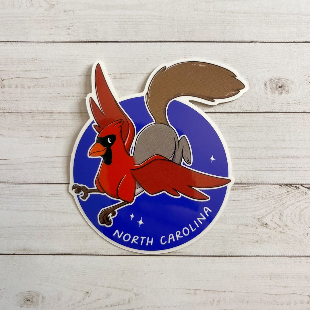 State Griffin: North Carolina Vinyl Sticker - Etsy