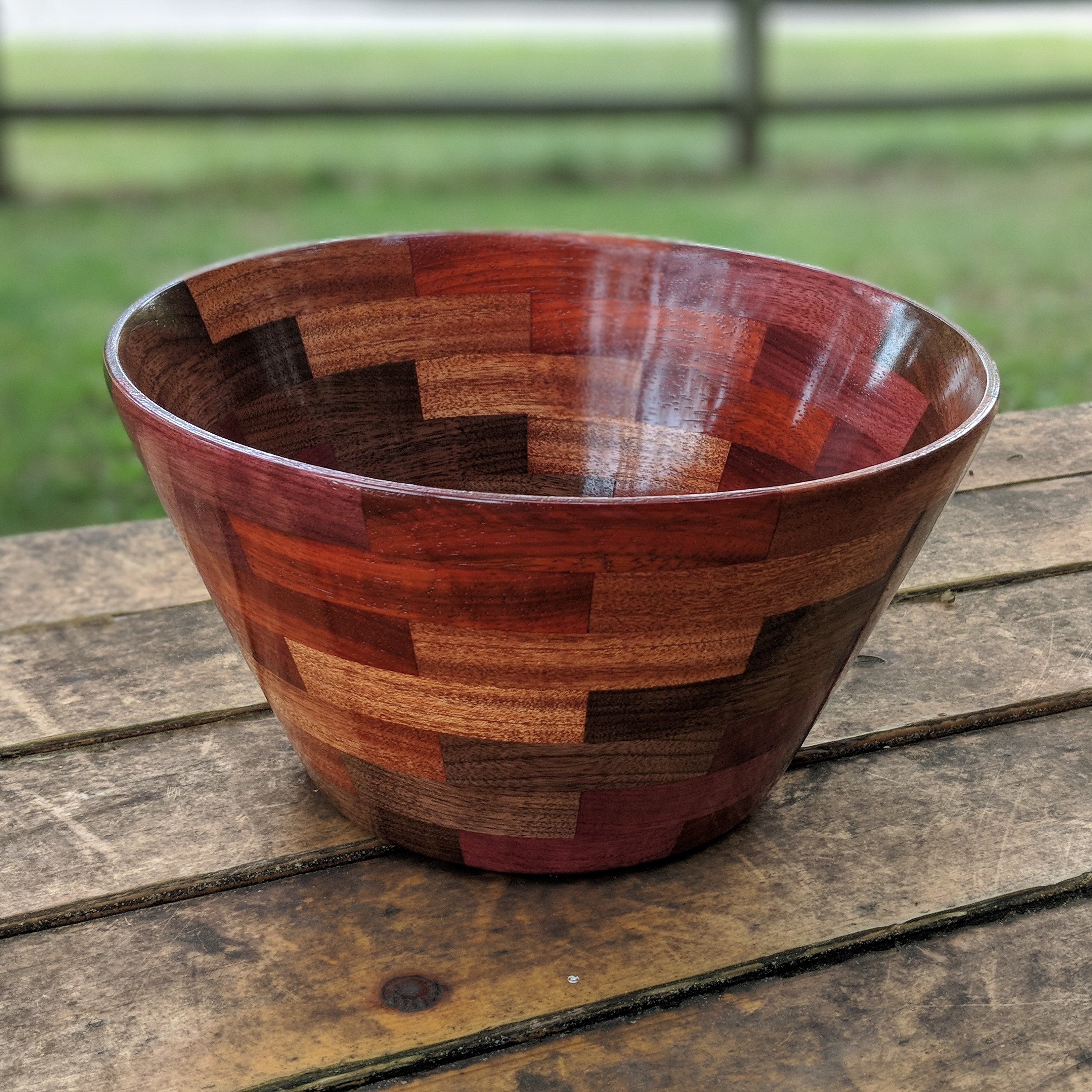 Handcrafted Segmented basket Bowl - Etsy