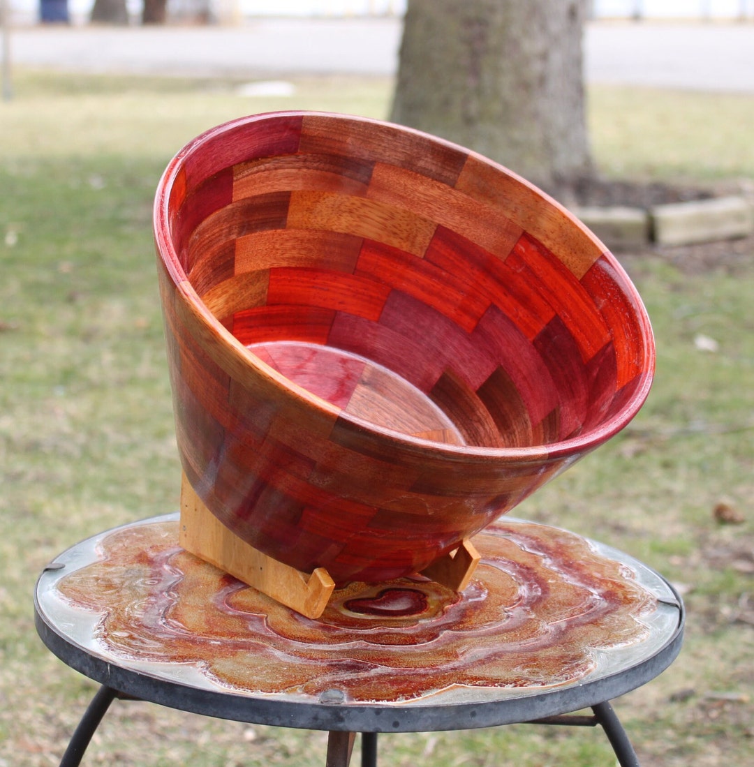 Handcrafted Segmented "basket" Bowl - Etsy