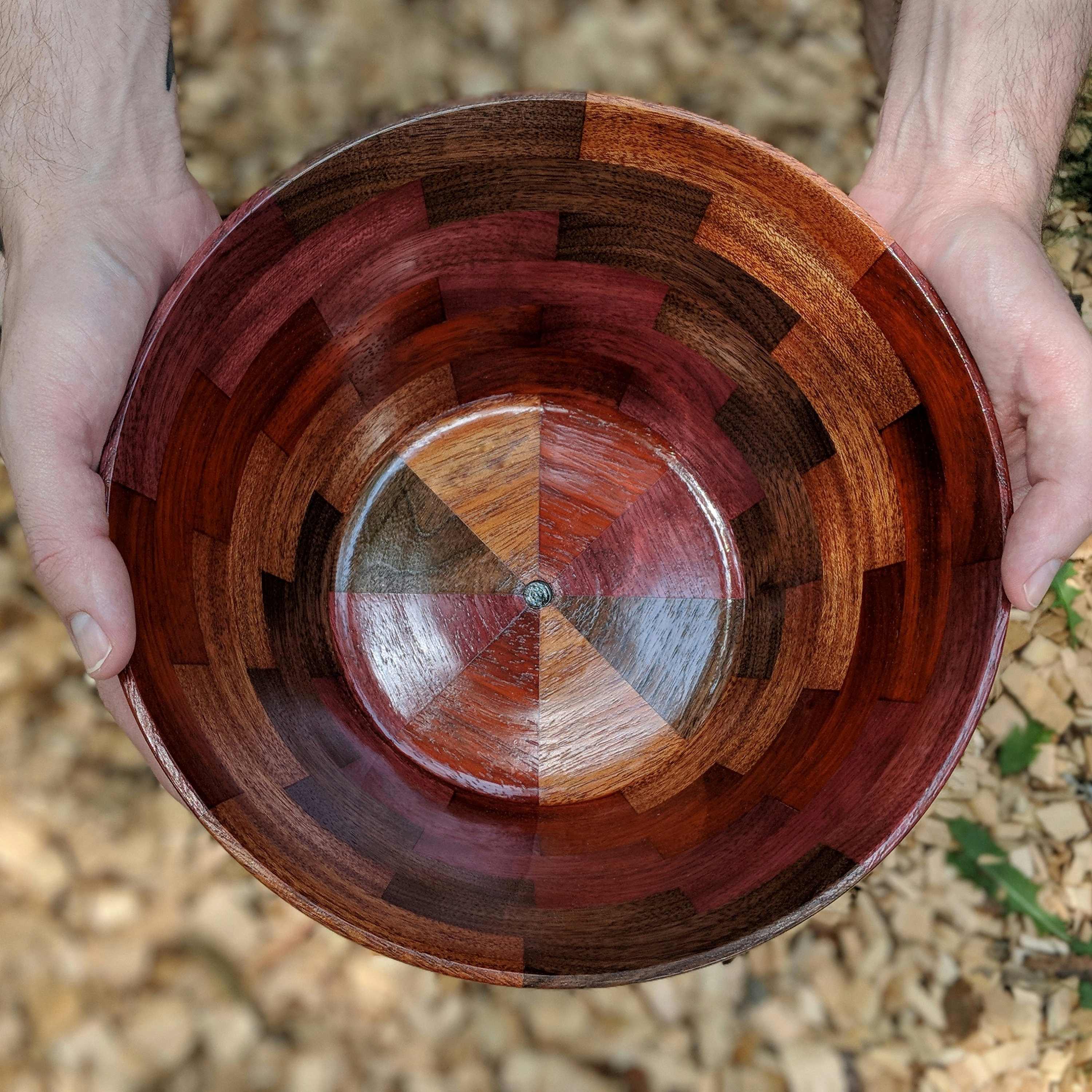 Handcrafted Segmented basket Bowl - Etsy