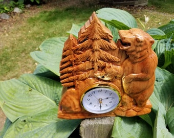 Bear Clock - Etsy