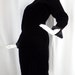 Vintage 70s COMPLICE [gianni VERSACE] Diagonal Zip Silk Velvet Dress ...