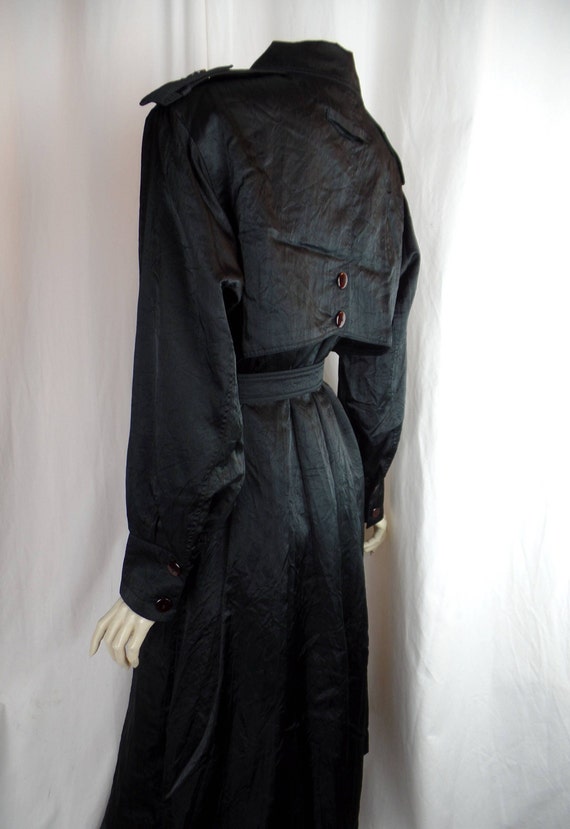 80s MaDE IN NETHERLANDS mystery designer black wet-lo… - Gem
