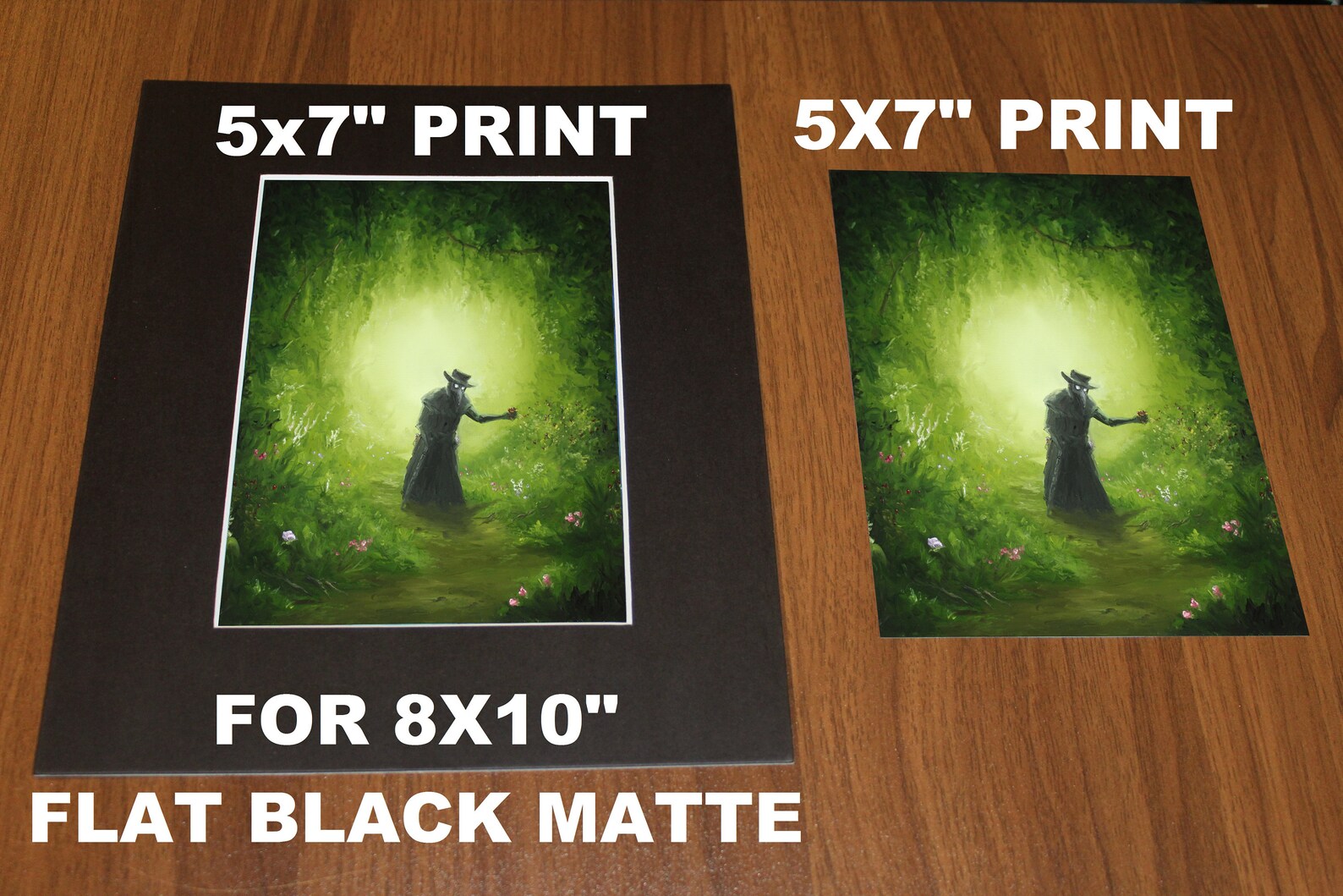 Art PRINT Plague Doctor Searching for Cure Enchanted Dark | Etsy